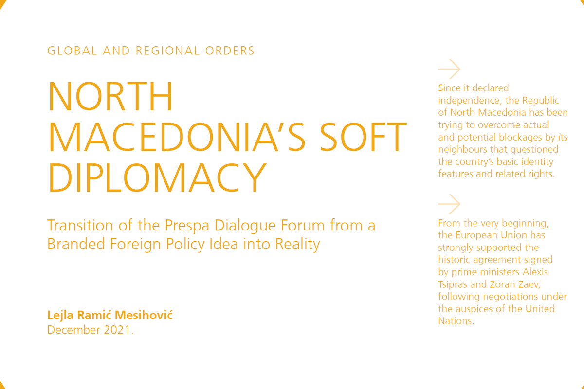 North Macedonia's soft diplomacy